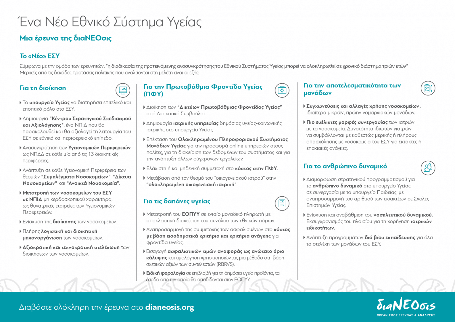 Η Υγεία Στην Ελλάδα - Dianeosis